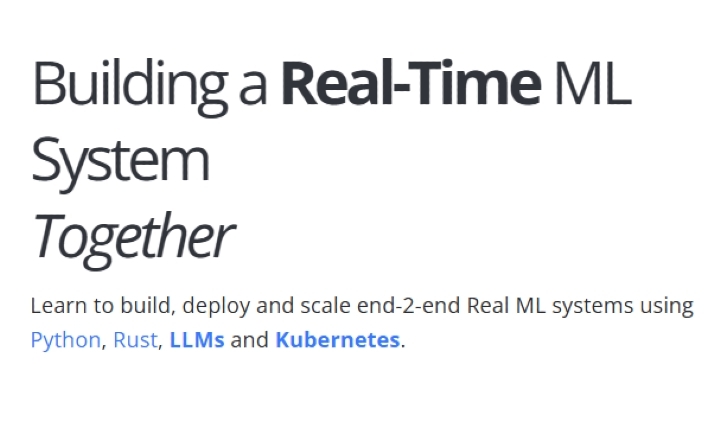 Building a Real-Time ML System. Together by Michael Guay